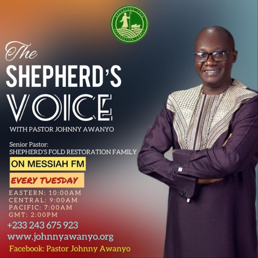 THE SHEPHERD'S VOICE WITH PASTOR JOHNNY AWANYO - MESSIAHFM1